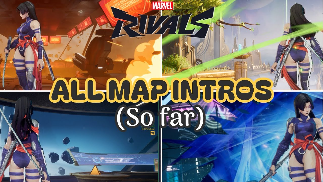All Map Intros in Marvel Rivals (So Far) - YouTube
