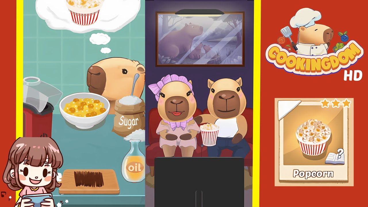 Cookingdom Level 11 Popcorn (New) Solution Walkthrough - YouTube