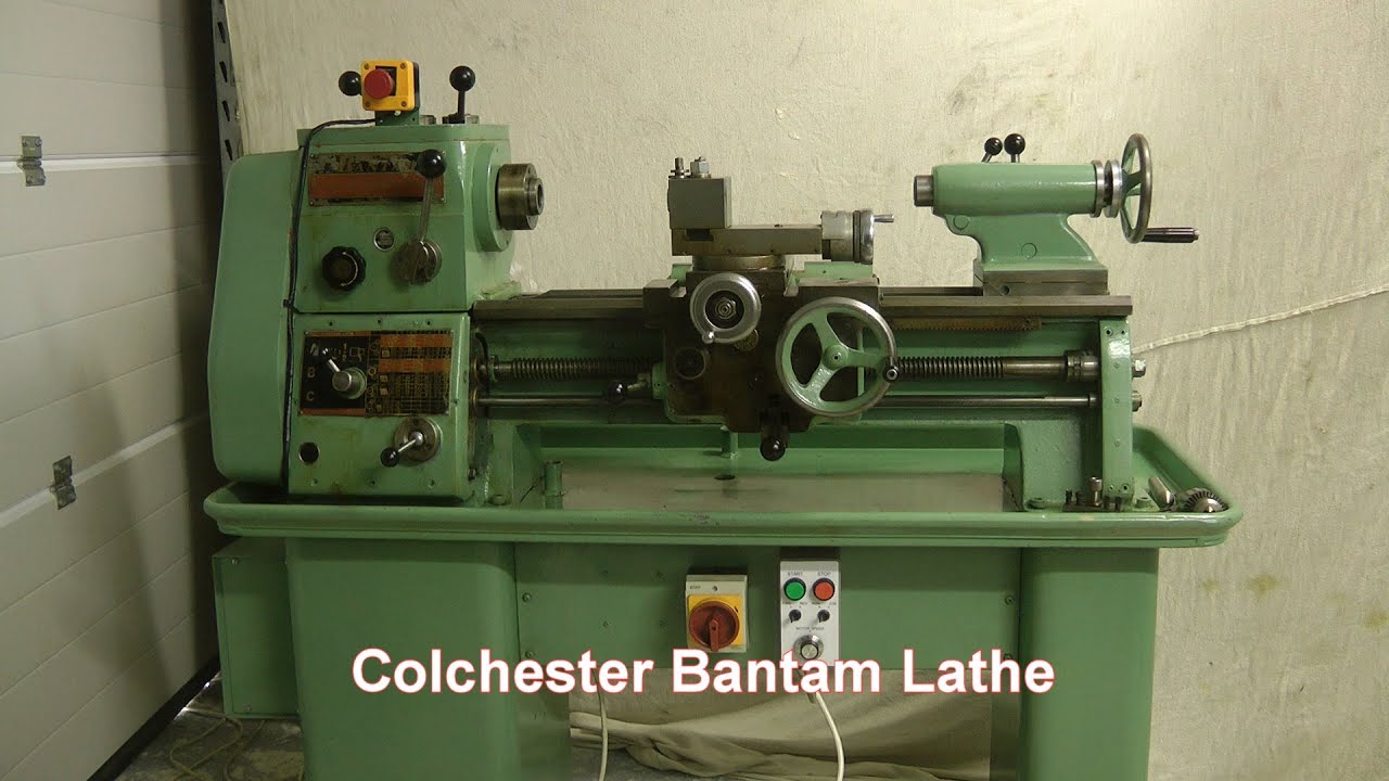 Colchester Bantam Lathe Mk1 - YouTube
