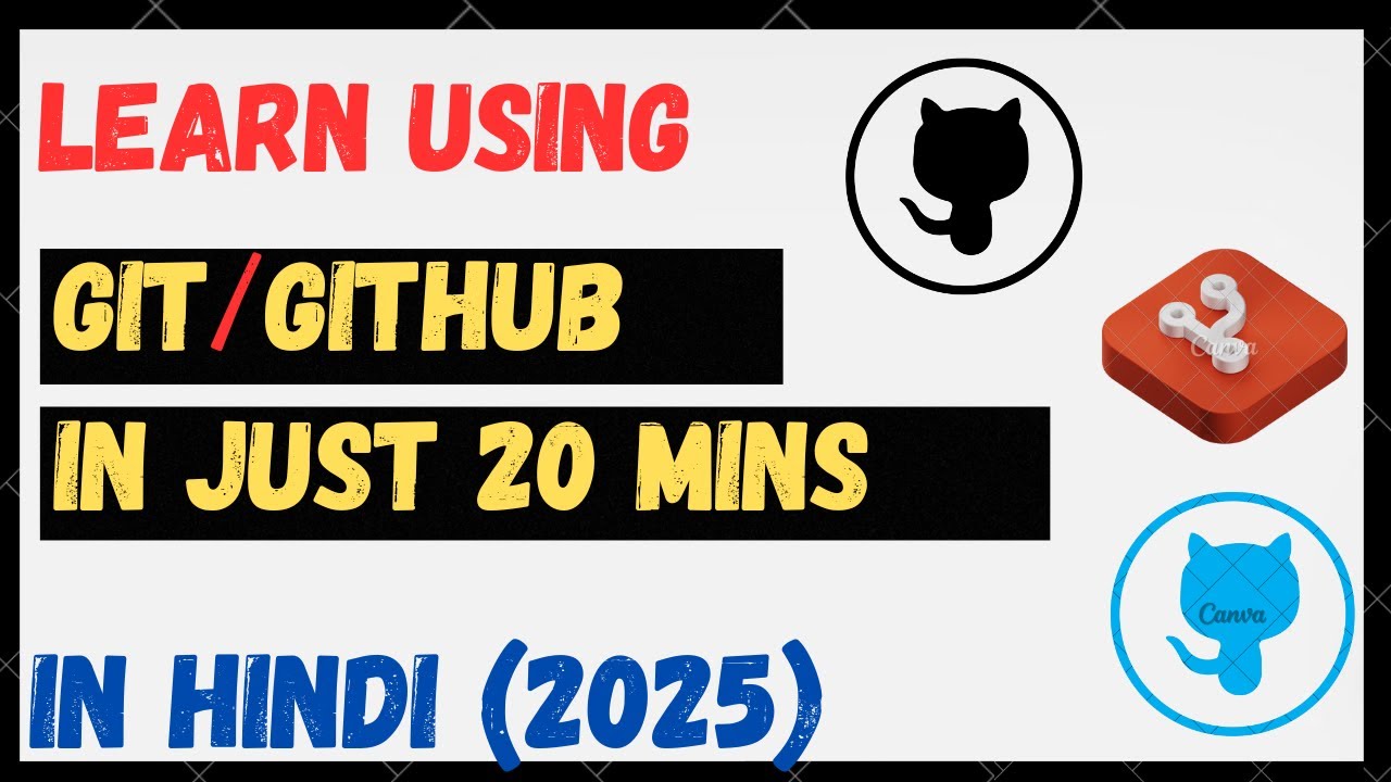 Git & GitHub Tutorial for Beginners (2025) | Learn Git Fast with ...