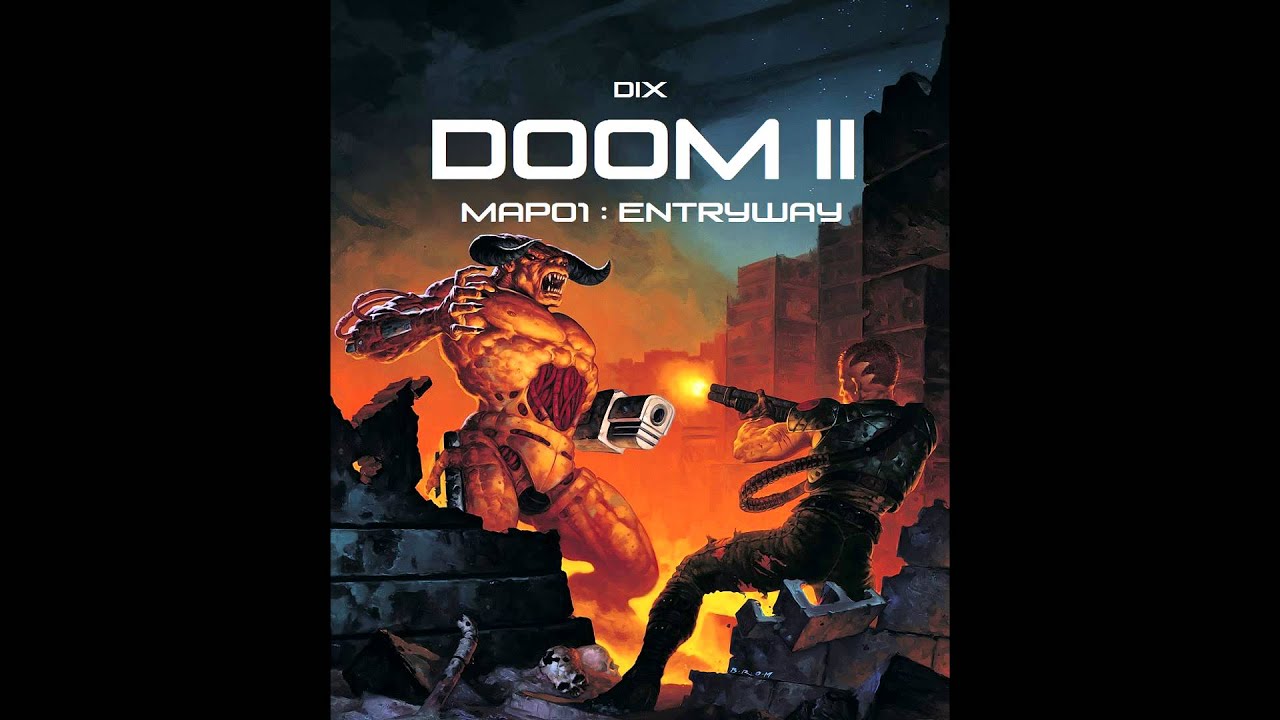 Doom II - MAP01: Entryway ( Running From Evil ) - YouTube