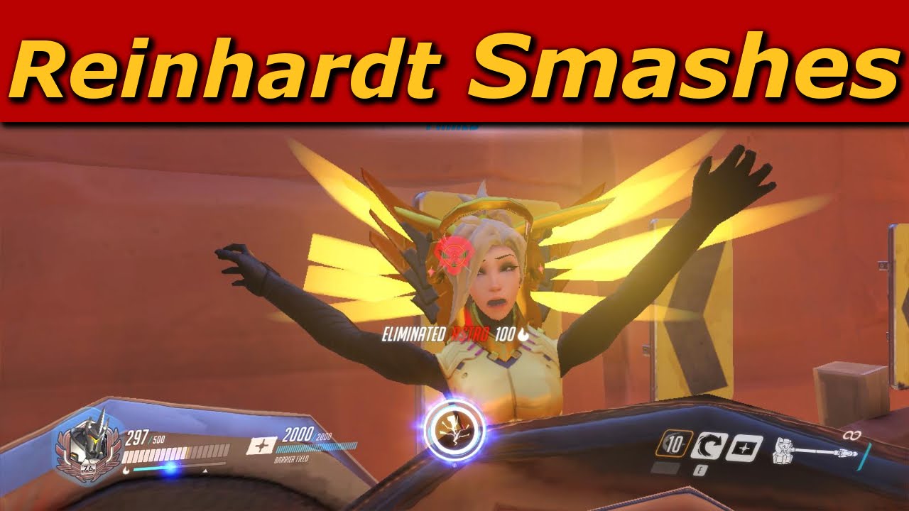 Reinhardt Super Charging Mini Montage - Overwatch | Forogorn - YouTube