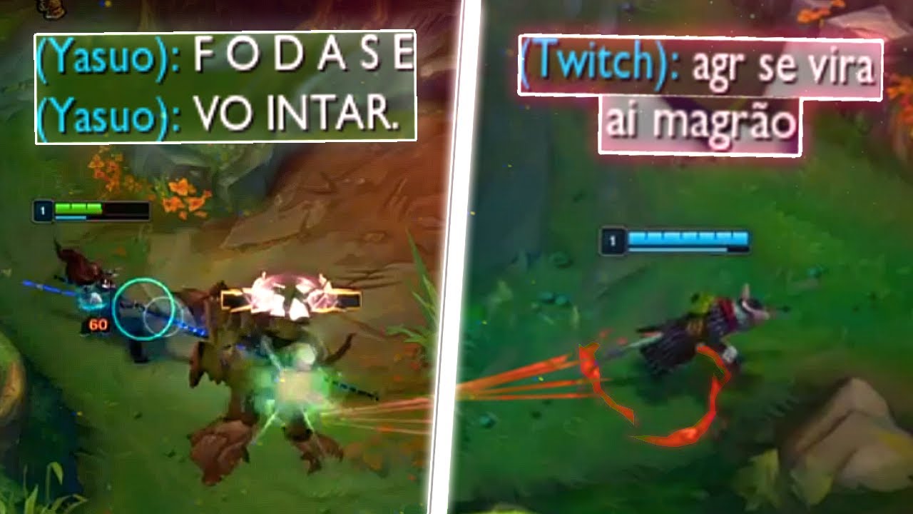 seu time lvl 1: o *twitch suporte* rouba o red do *yasuo jg* - sera que vai dar bom? - YouTube