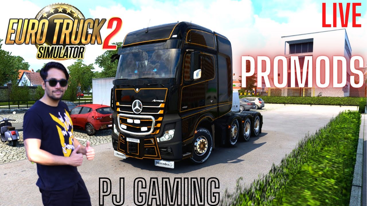 Euro Truck Simulator 2 | Promods | ets live | #ets2 #ats | live | PJ ...