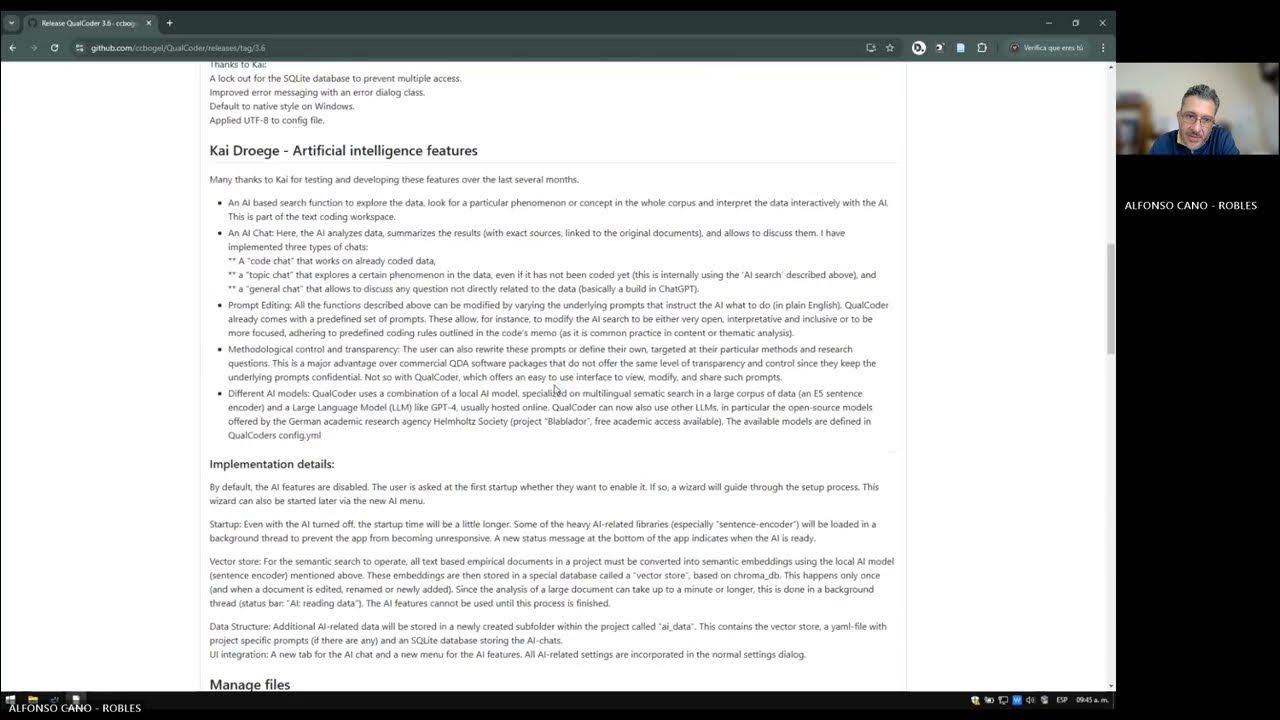 install qualcoder 36 - YouTube