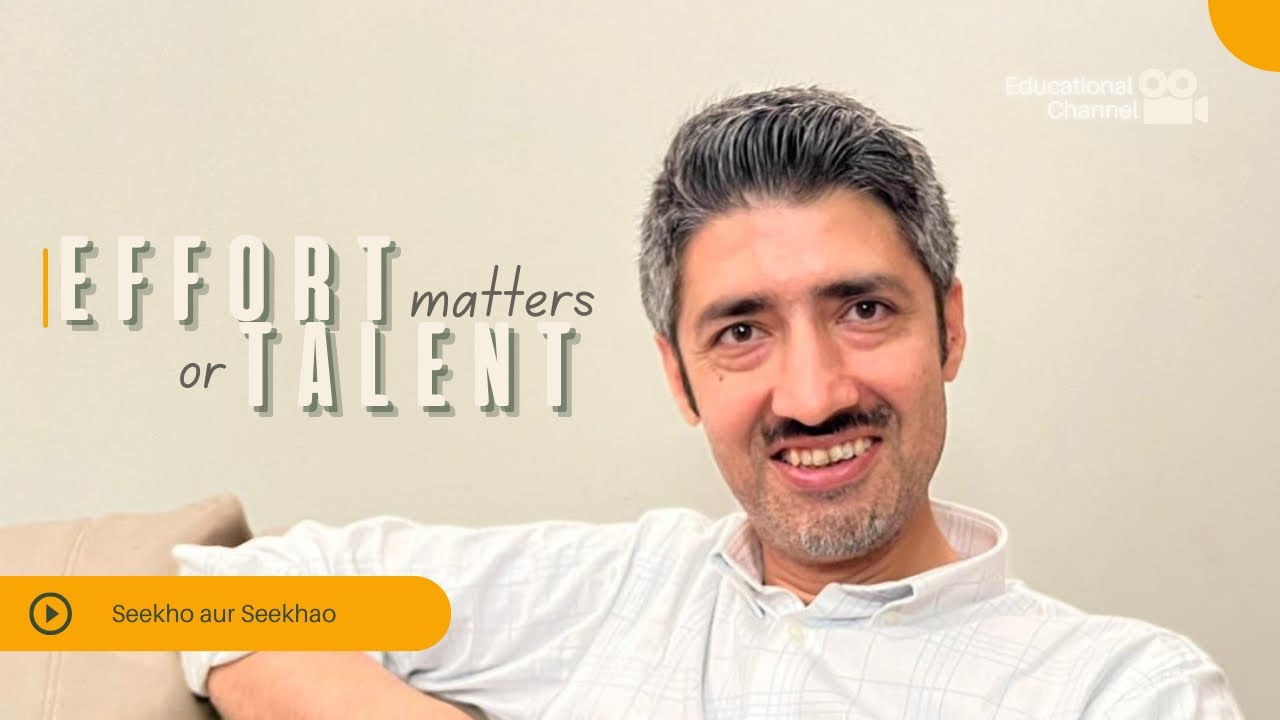 EFFORT matters More than Talent 💁🏻‍♂️ - YouTube