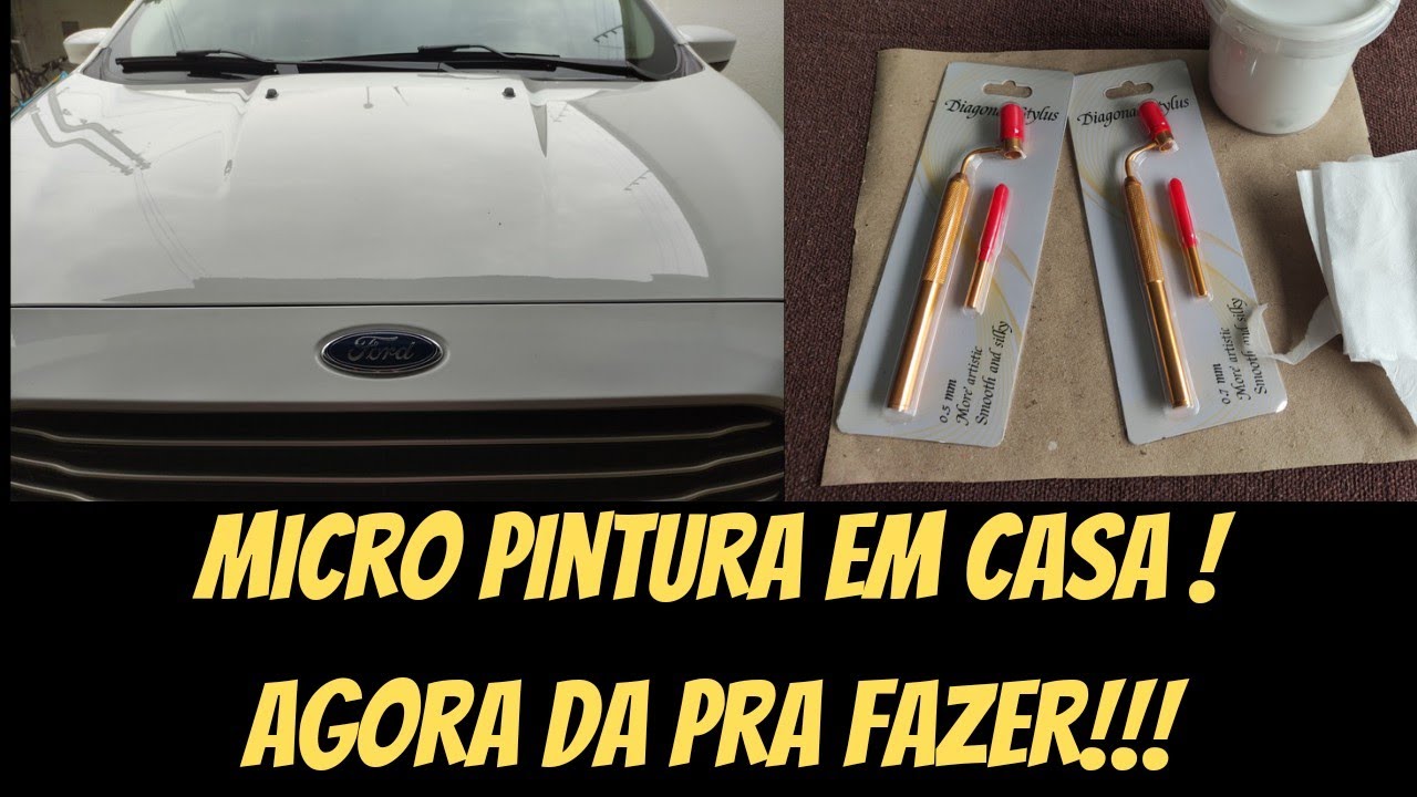 FERRAMENTA PARA FAZER MICRO PINTURA DO SEU CARRO - YouTube