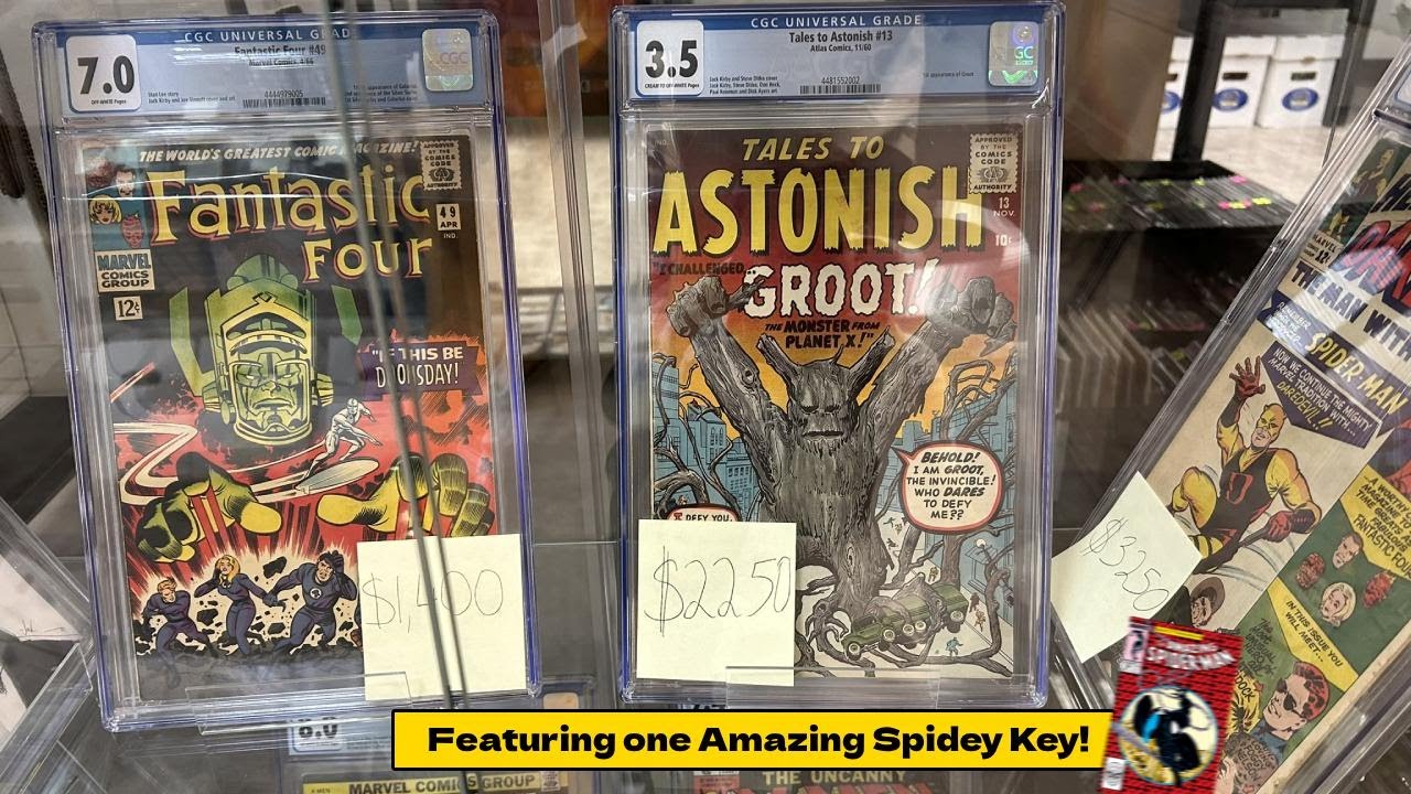 You Won’t Believe these CRAZY KEYS at my Local Comic Shop! - YouTube