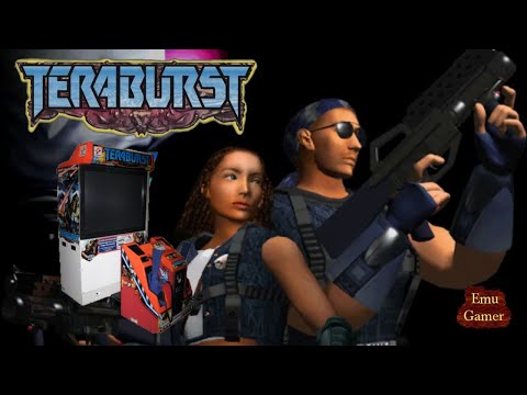 TeraBurst - Full Playthrough W Mouse aiming (MAME 251)