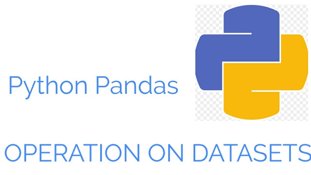 PANDAS OPERATION ON DATASET - YouTube