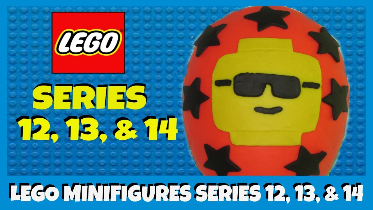 PLAY DOH LEGO Minifigure SERIES 12, 13, & 14 BLIND BAG SURPRISE ...