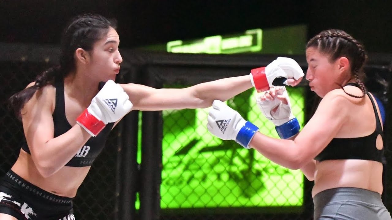 Peak 5 Sandra Jerez vs Angelica Guzman Female knockout - YouTube