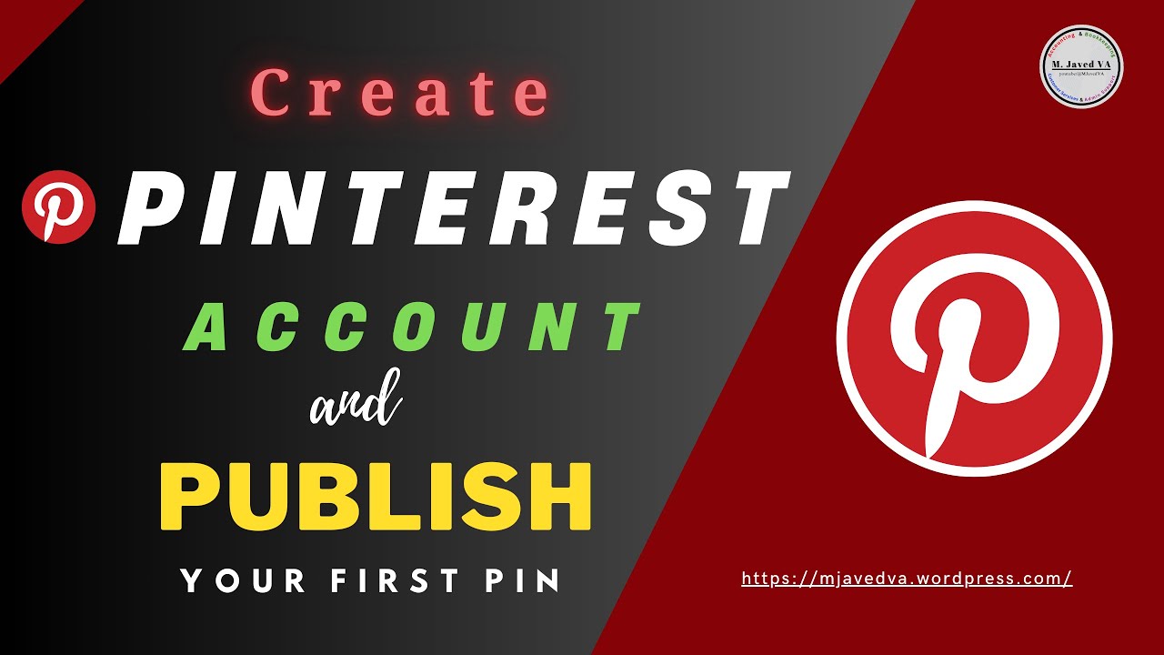 Create Pinterest Account and Publish Your First Pin in 2025 - YouTube