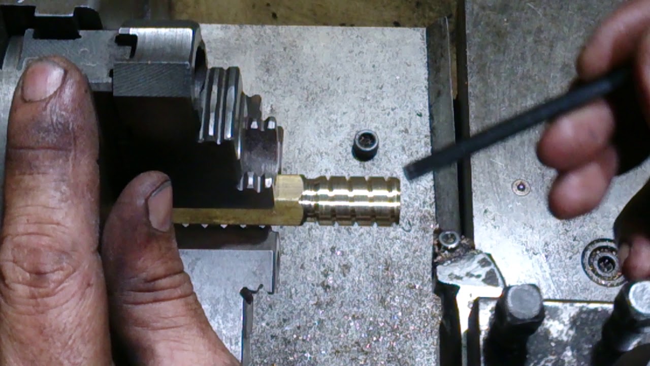 ROSCA DE TRES ENTRADAS!!!Torno Raiz Como Fazer Uma com passo 6mm - YouTube