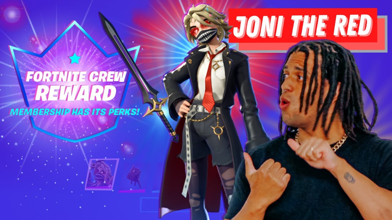 Fortnite's New Joni The Red December 2022 Crew Pack - YouTube