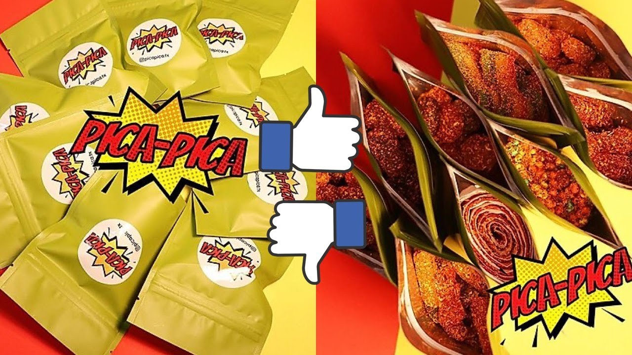 We tried PICA PICA candy!! - YouTube