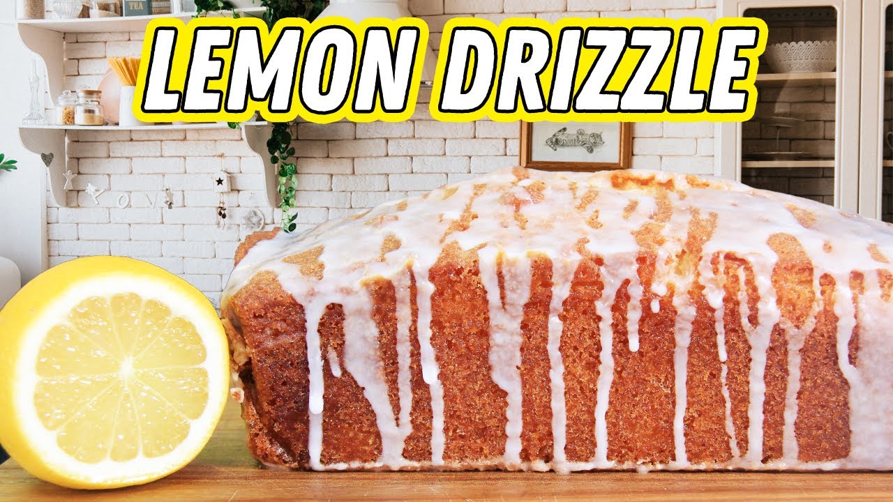 The Lemoniest Lemon Drizzle Cake EVER! 🍋🍰 - YouTube
