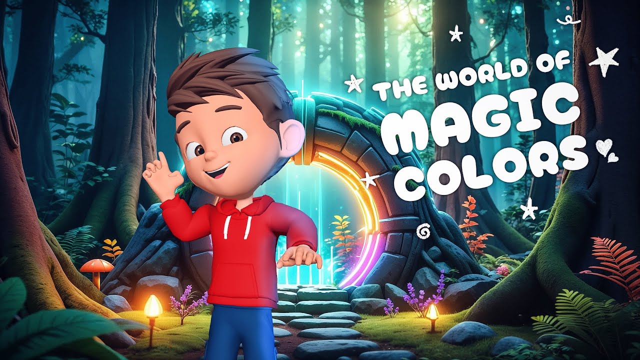 The World of Magic Colors | Learn Colors for Kids | Episode 1 - YouTube