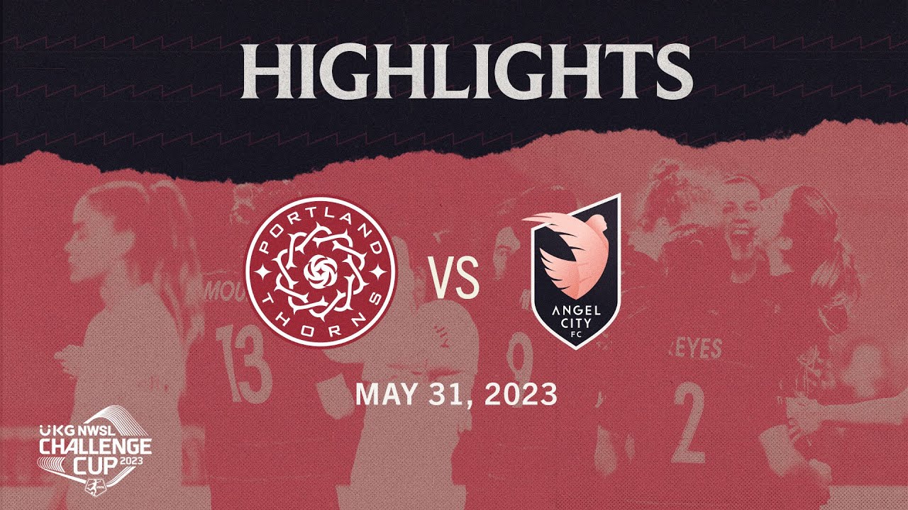 HIGHLIGHTS: Portland Thorns vs Angel City FC | 2023 ÜKG NWSL Challenge ...