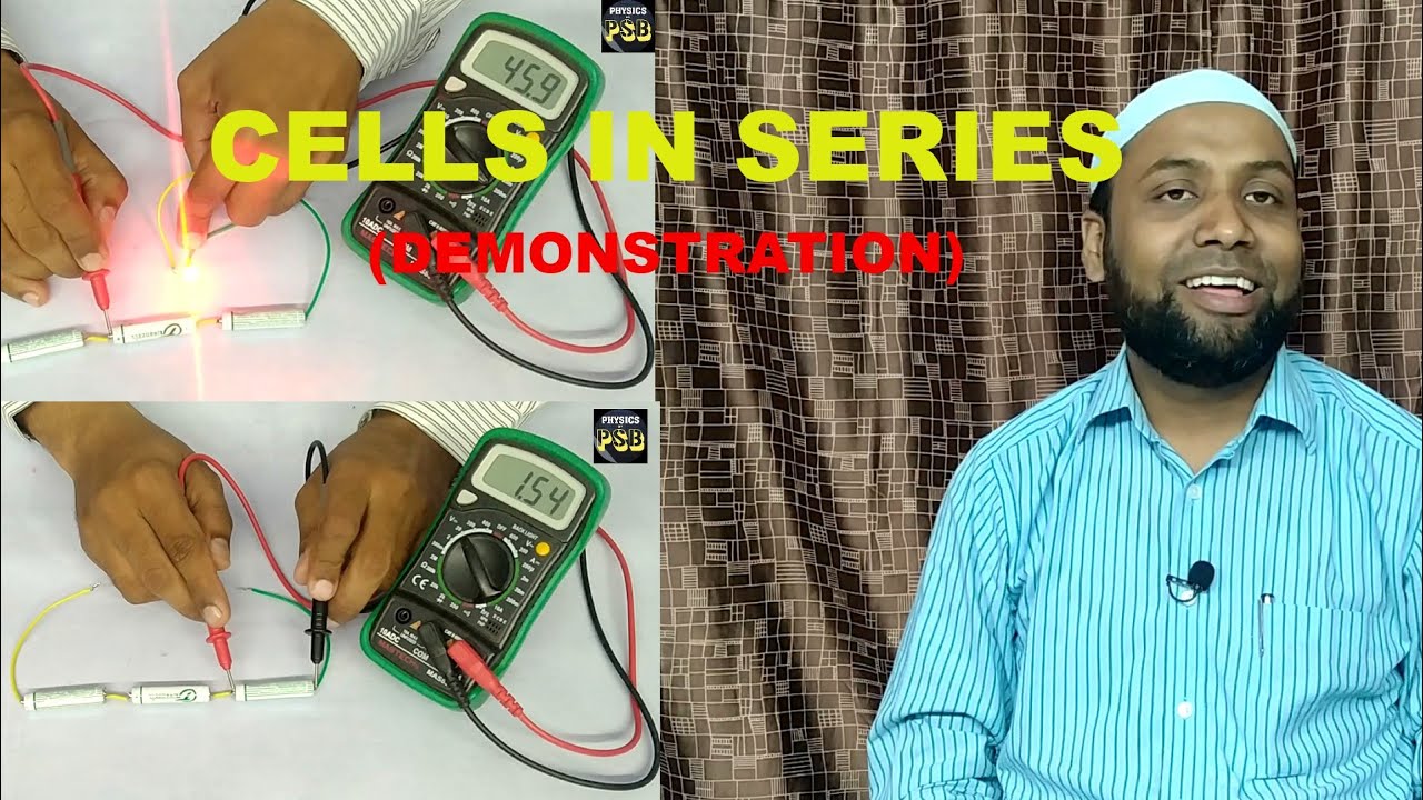 Cells in Series | Demonstration | - YouTube