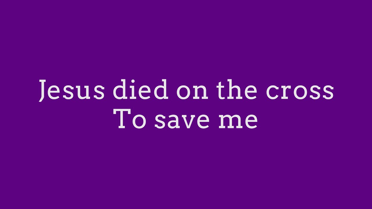 Jesus Died For Me Quotes