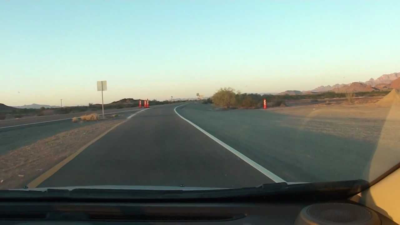 Border Patrol Checkpoint, between Yuma & Quartzite, AZ - YouTube
