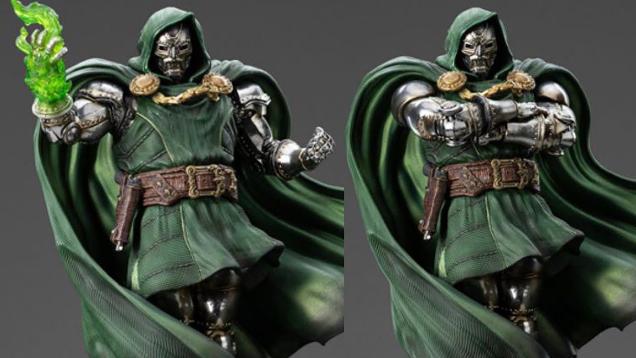New Doctor Doom Deluxe - Infinity Gauntlet Diorama - Art Scale 1/10 ...