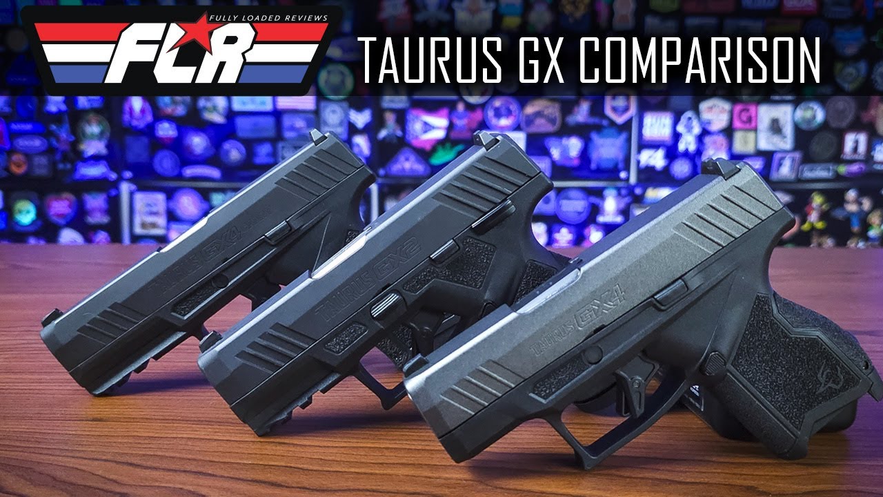 Taurus GX Shootout: GX2 vs GX4 vs GX4 Carry Comparison - YouTube