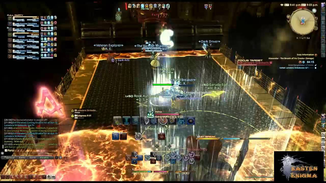 Final Fantasy XIV Easten Enigma A10 Savage Clear - YouTube