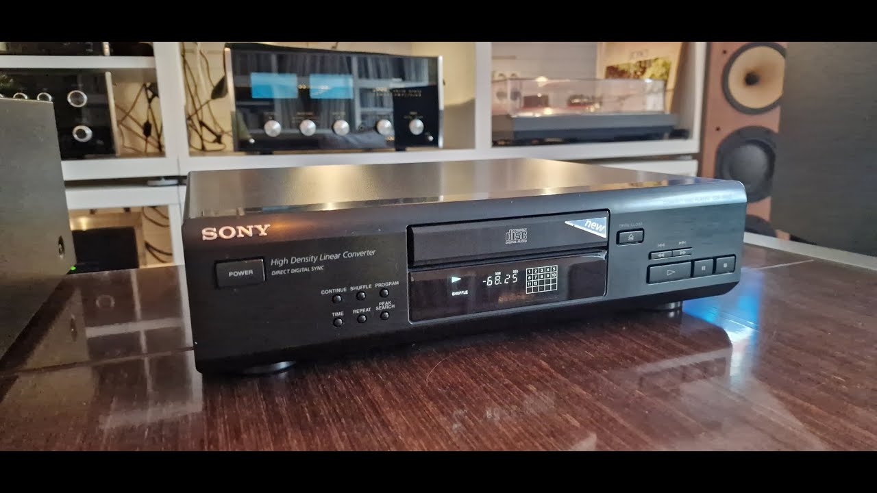 SONY CDP-M205 classic entry level cd player high fidelity 90' -test ...