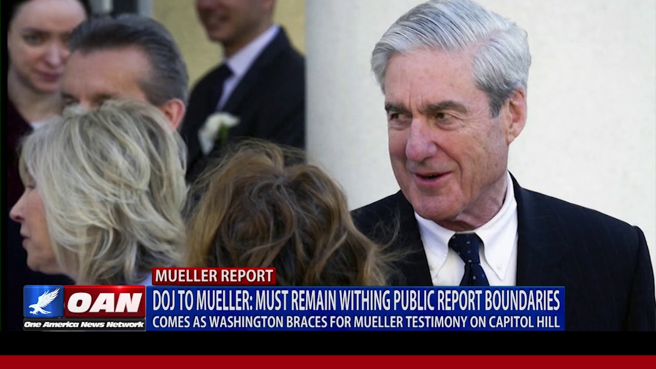 DOJ: Mueller must remain within public report boundaries - YouTube