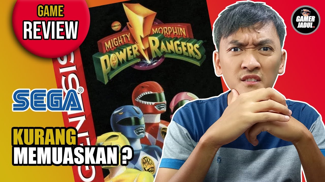 MIGHTY MORPHIN POWER RANGERS SEGA (1994) | Retro Game Jadul Nostalgia ...