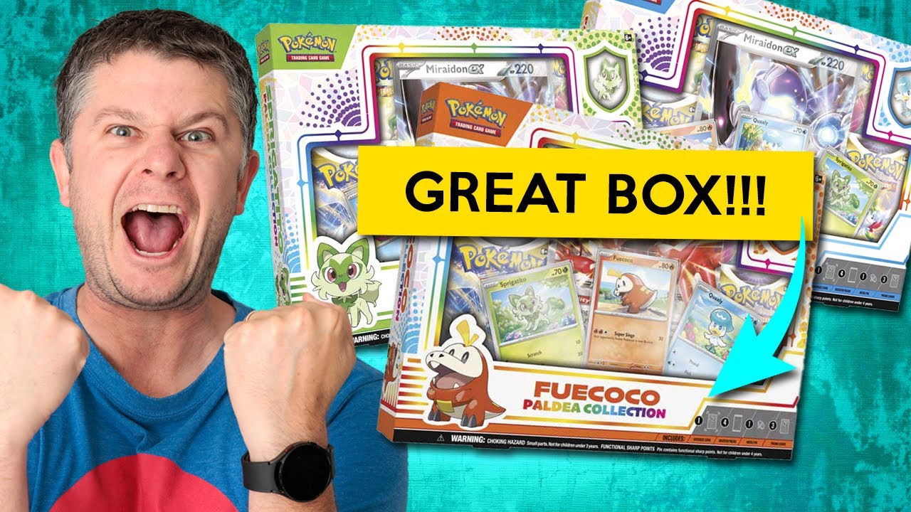 WHAT.A.BOX!!! Paldea Collection Fuecoco Box Opening - YouTube