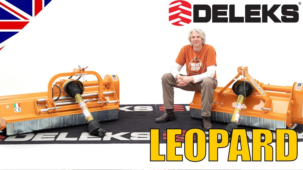 DELEKS LEOPARD flail mower | Shredder for tractor | Review by @eddchina ...