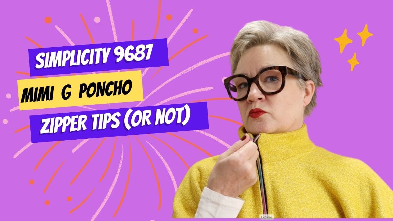 Mimi G for Simplicity 9687 plus a zipper tutorial! - YouTube