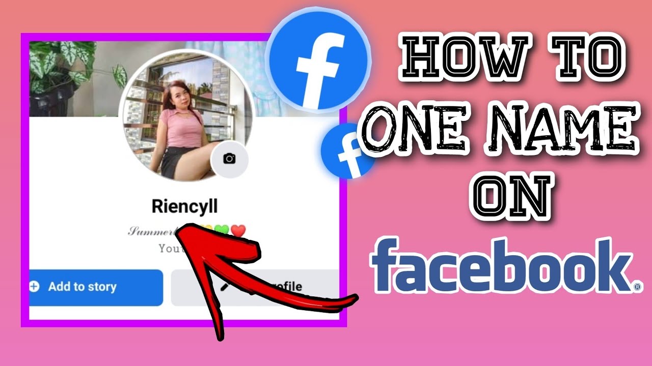 How To ONE NAME On Facebook 2022 How To Remove Last Name 100 How To ONE NAME On Facebook 2022 How To Remove Last Name 100