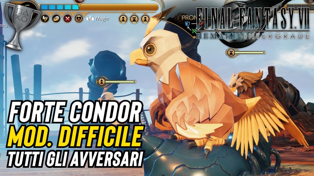 FINAL FANTASY 7 REMAKE - YUFFIE DLC (ITA) - SFIDE FORTE CONDOR MOD ...