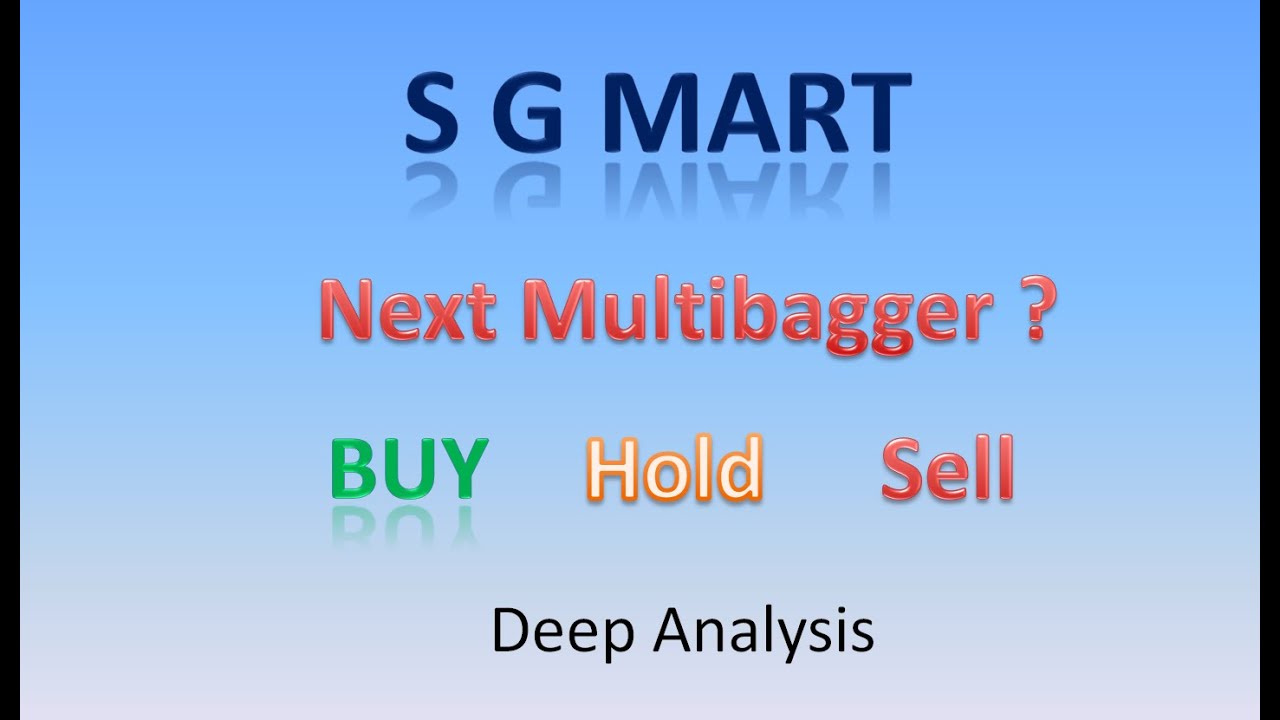 SG Mart Share Analysis. Next Multibagger? Buy Hold Sell ? || Share ...
