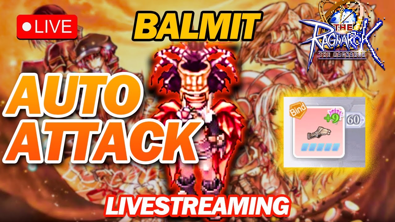 🛑 [LIVE] Lv94 Auto Attack BUILD FINALLY⚠️ - The Ragnarok #Ragnarok # ...
