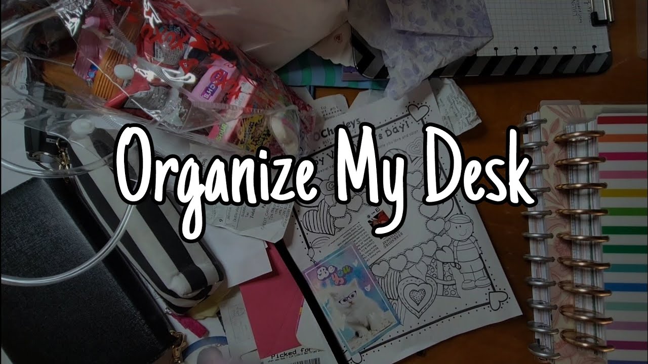Organize With Me | Planner Desk | Memory and Planning Notes and Random ...