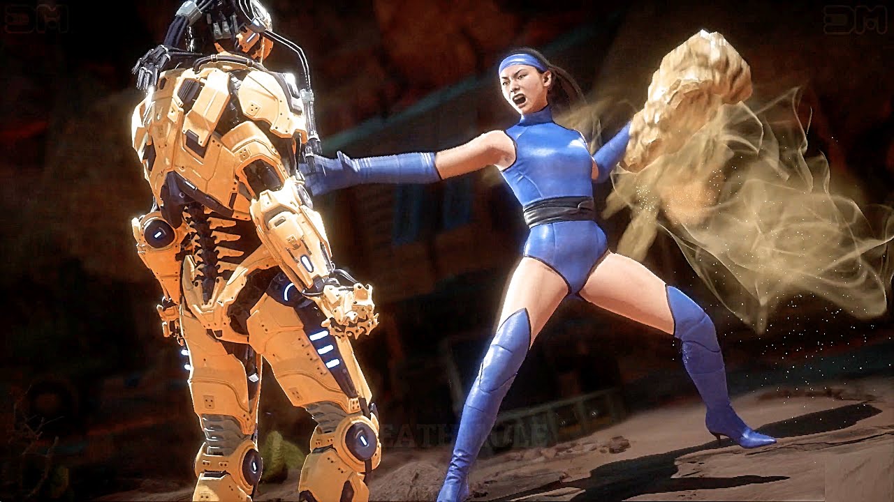 Mk11 Kitana Klassic Performs All Fatalities Youtube