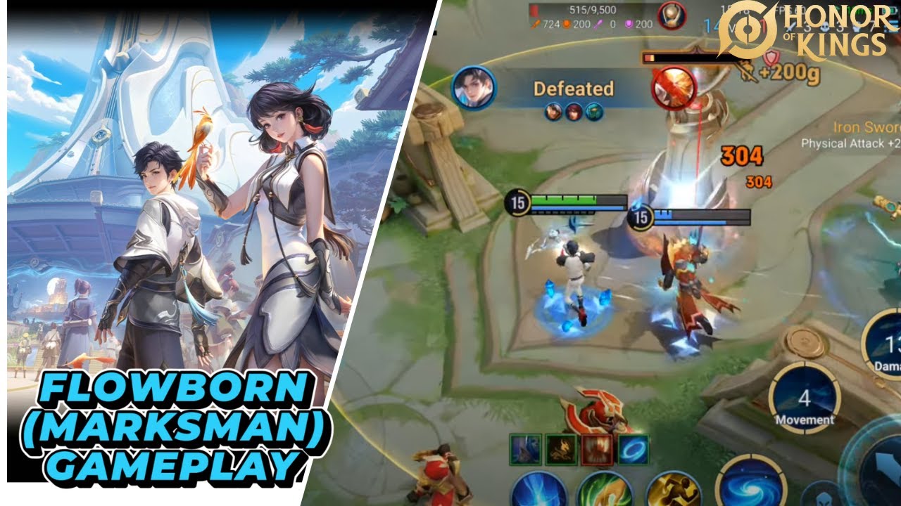 FLOWBORN FARMLANE GAMEPLAY | HONOR OF KINGS - YouTube