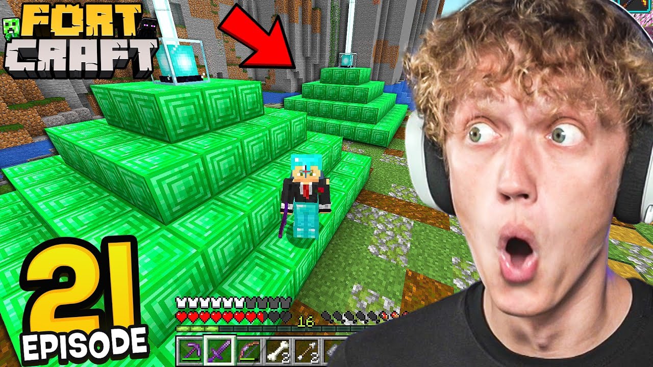 FortCraft #21 - I GOT DOUBLE BEACONS! (base upgrades) - YouTube
