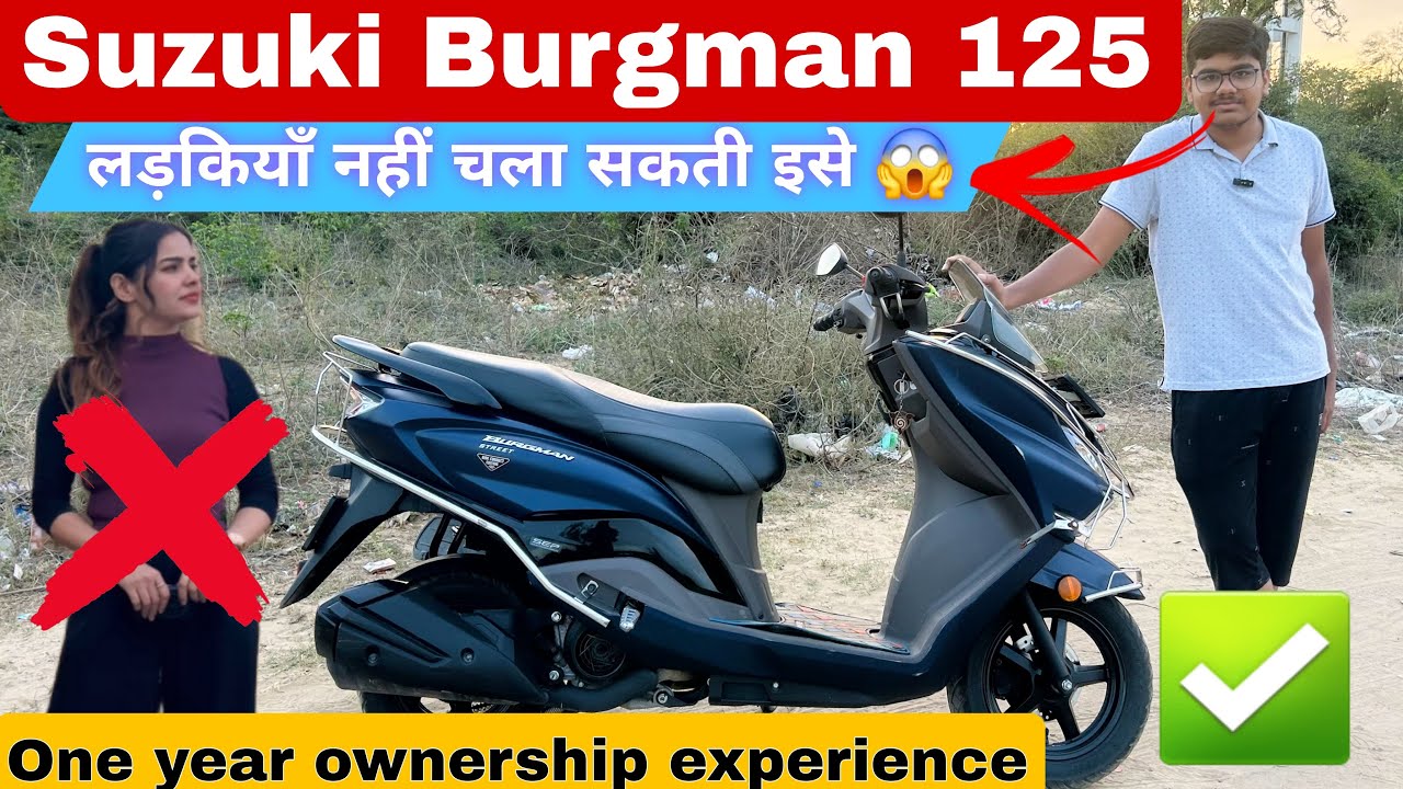 All New Suzuki Burgman Street 125cc Top Model One Year Ownership ...