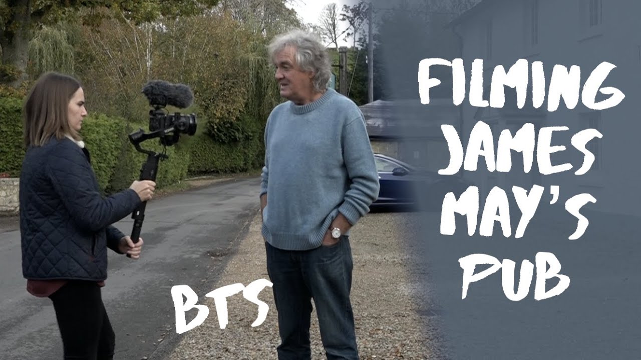 Filming James May at his pub | BTS VLOG - YouTube