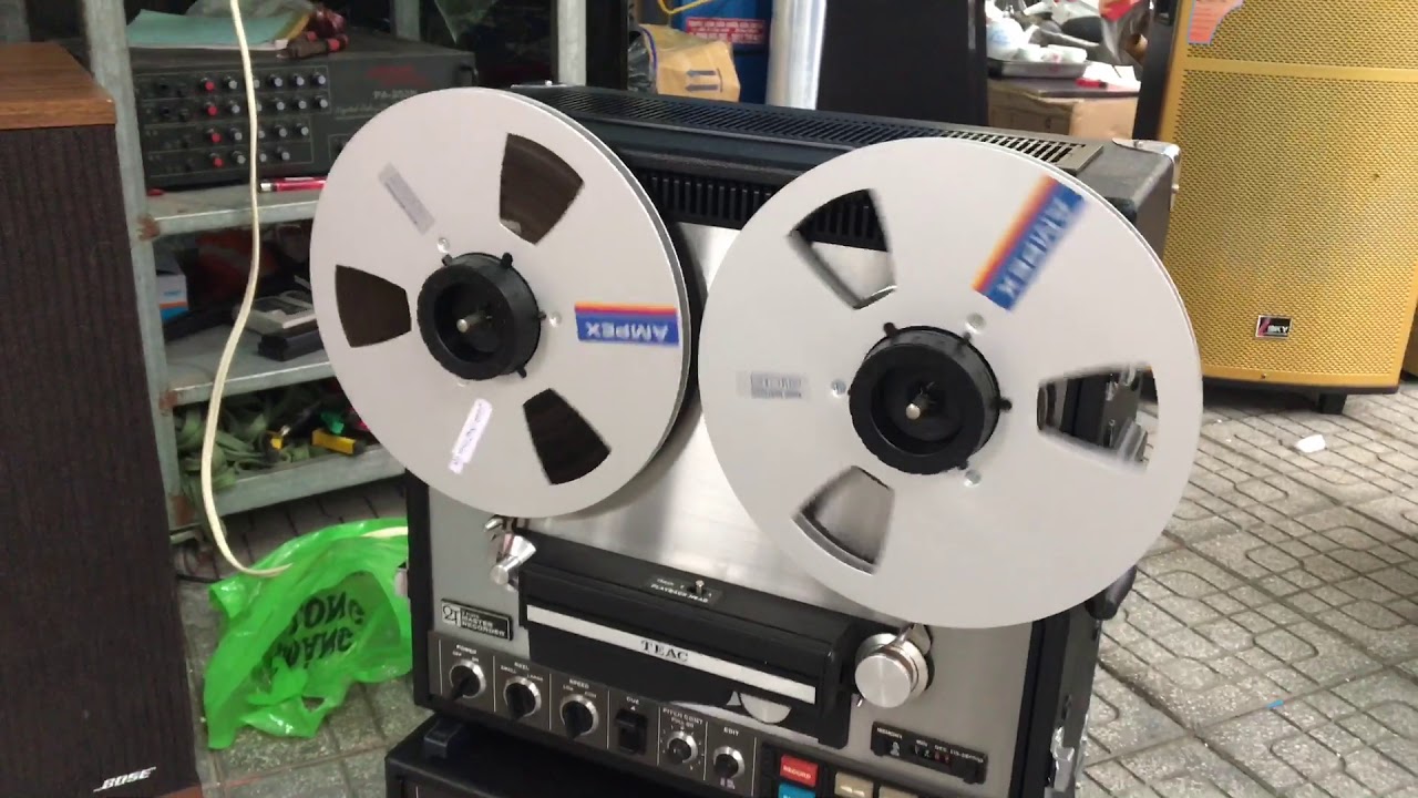 Đầu cối Teac A-7400 Rx đẹp như mới HÙNG HUYỀN ĐÔNG ANH - YouTube