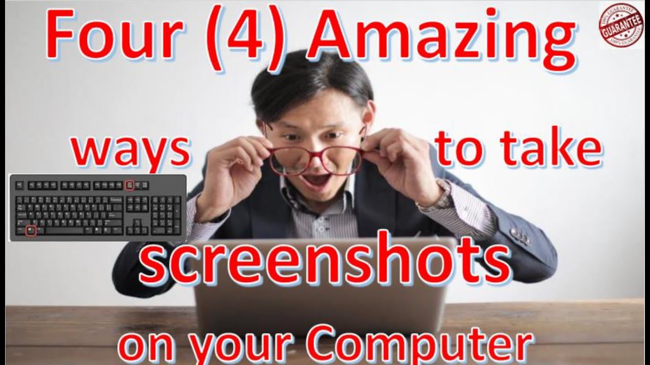 How to take screenshots on PC or laptop in any Windows | best way to ...