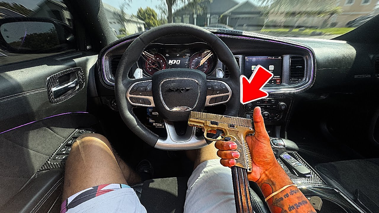 1200HP HELLCAT GLOCK SWITCH POV - YouTube