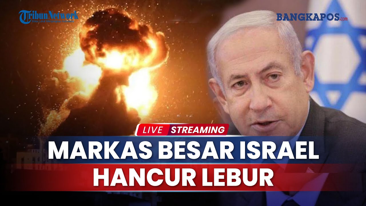 🔴LIVE: Markas Utama Israel Roboh Diserang Rudal Burkan Hizbullah ...