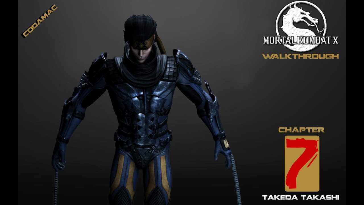 Mortal Kombat X I PC I Walkthrough I Chapter 7 Takeda Takahashi - YouTube